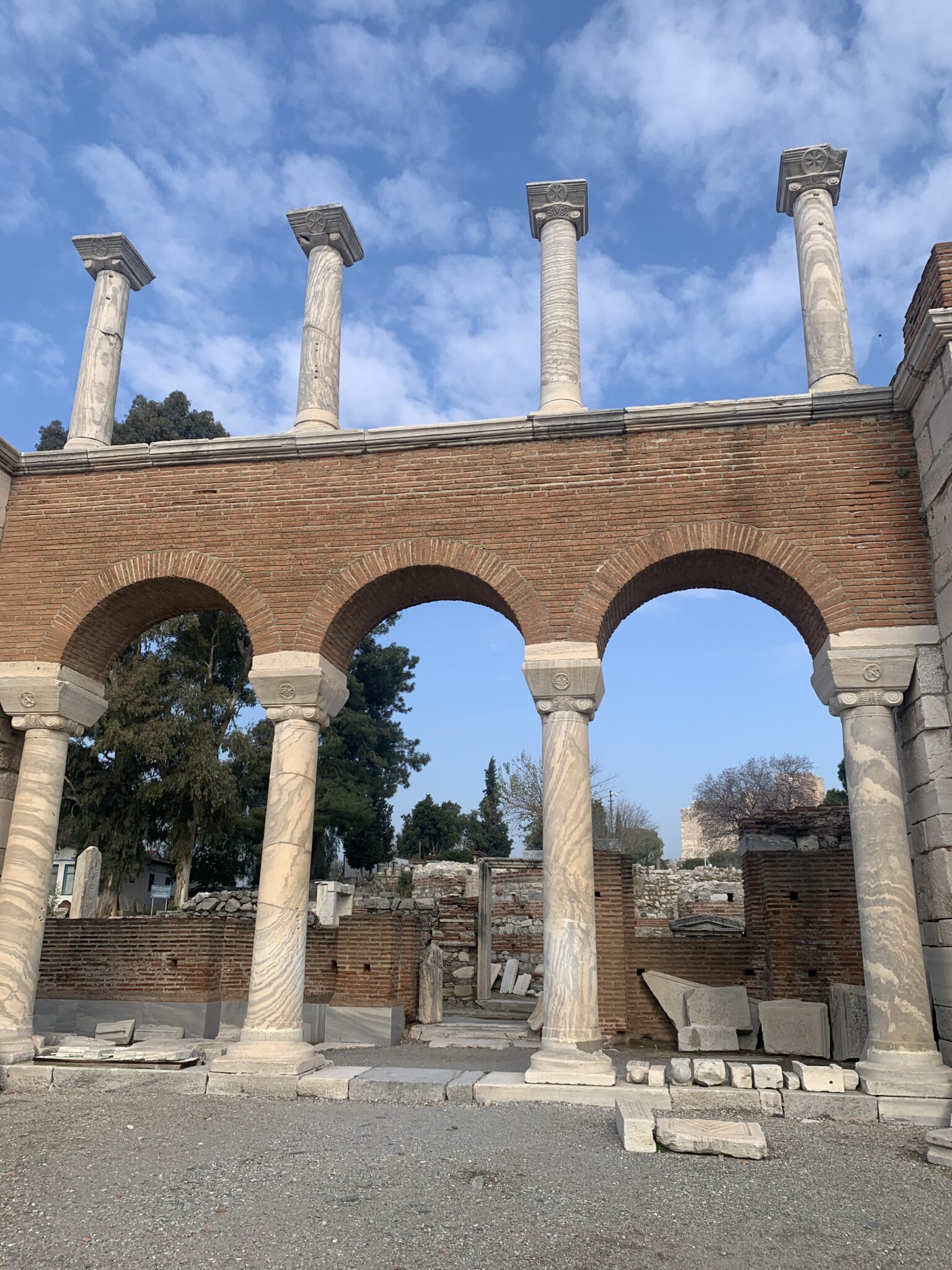Visiting Basilica of St. John & Castle of Ayasoluk at Ephesus in Selcuk ...