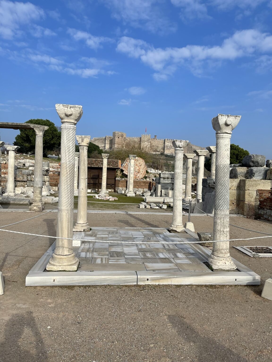 Visiting Basilica of St. John & Castle of Ayasoluk at Ephesus in Selcuk ...